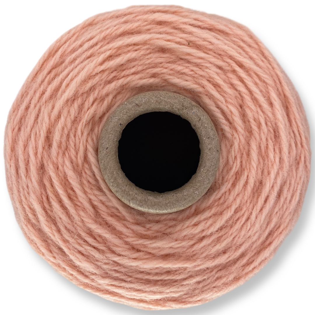 Light Pink 100% rug wool on cone for tufting – Rug Makers Yarn
